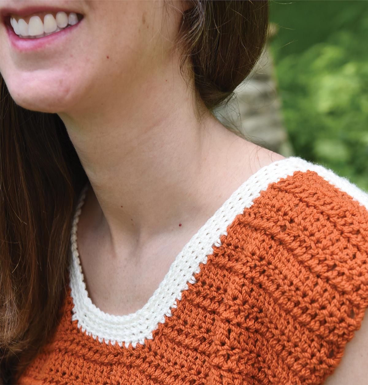Two Tone Tee with Ties - Free - Indie Crochet Patterns