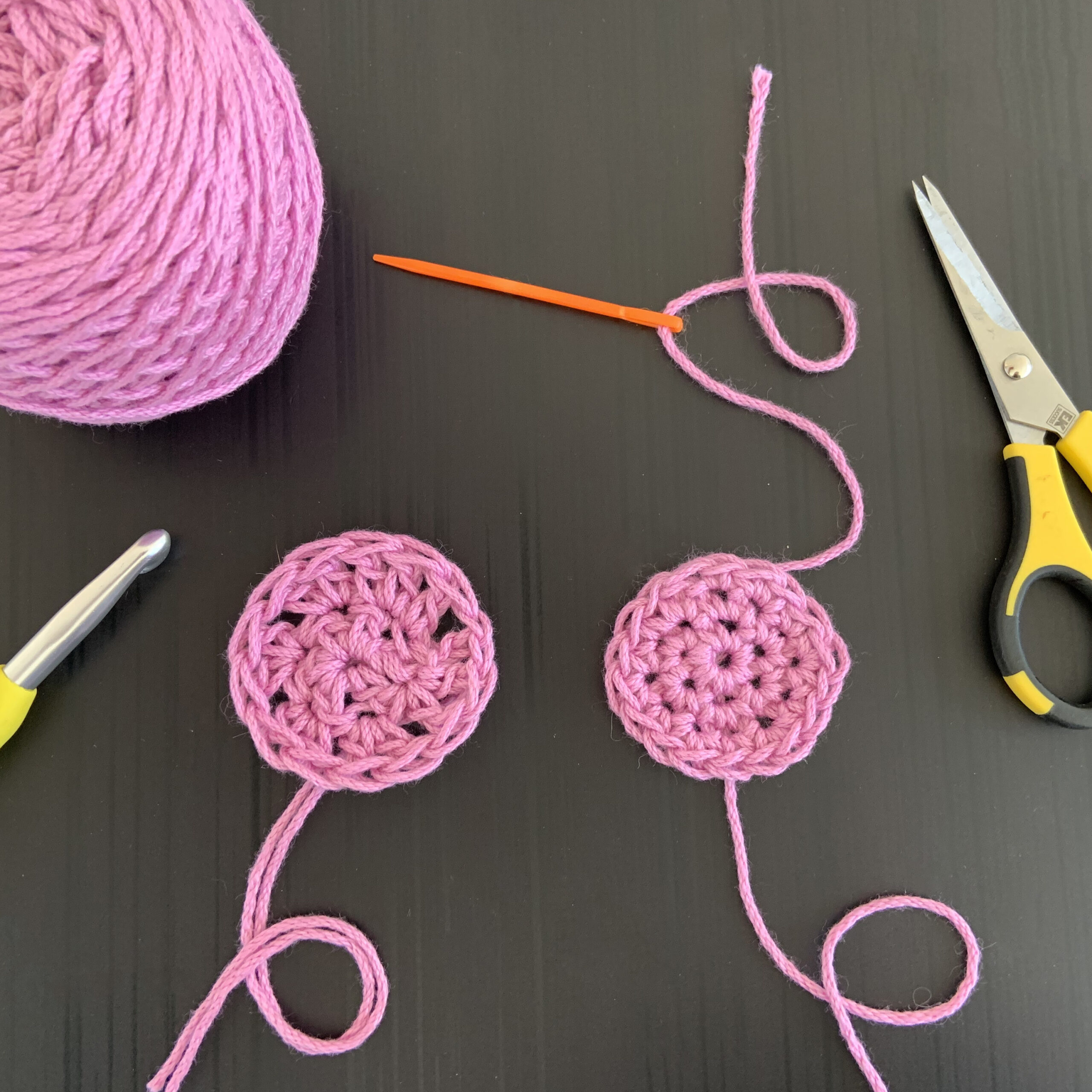 3 ways to Finish a Crochet Circle with an Invisible Join. - Video ...