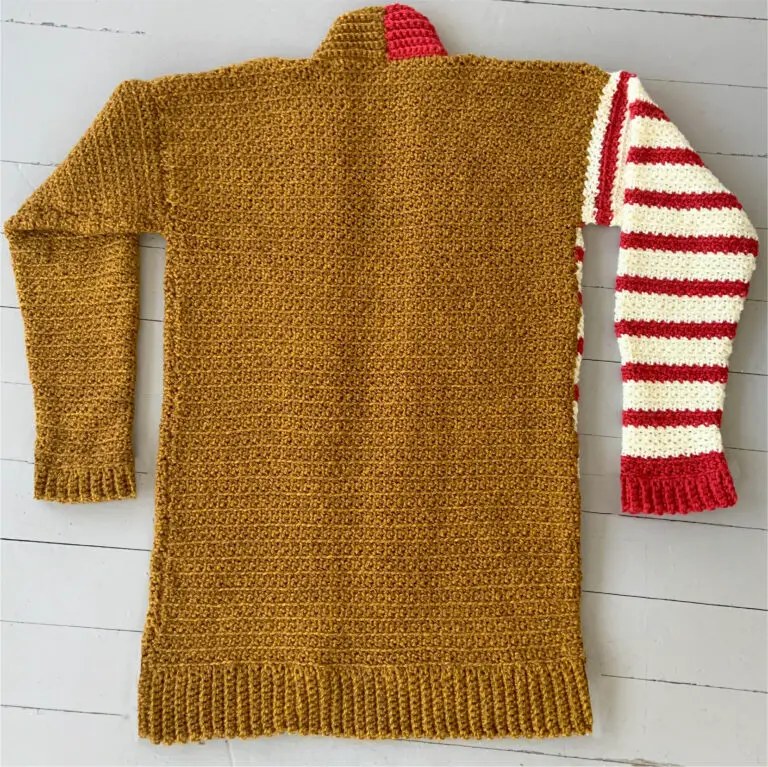 Stripe Blocked Crochet Cardigan - Indie Crochet Patterns