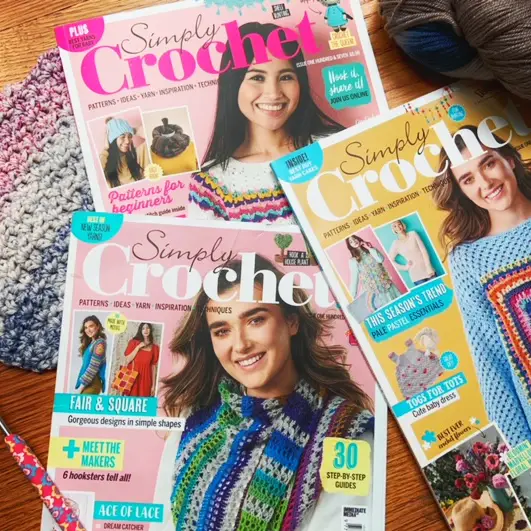 Simply Crochet Magazine Review - Indie Crochet Patterns