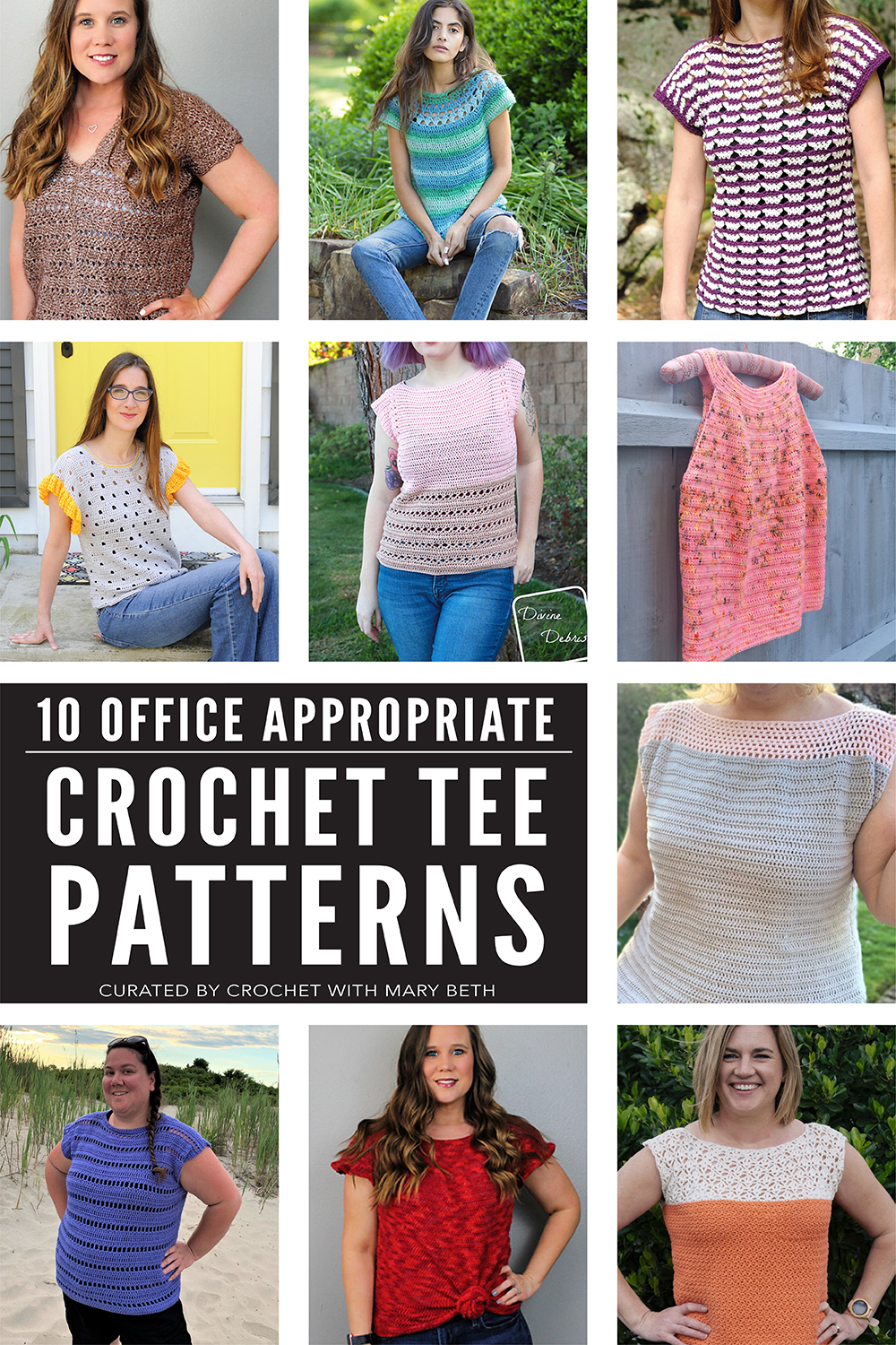 10 Modest Crochet Tops You Can Wear to the Office - Indie Crochet Patterns